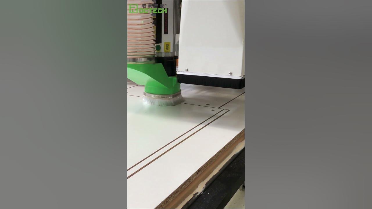Roctech cnc router with boring unit auto loading and unloading#youtube #woodcncmachine #machine ...