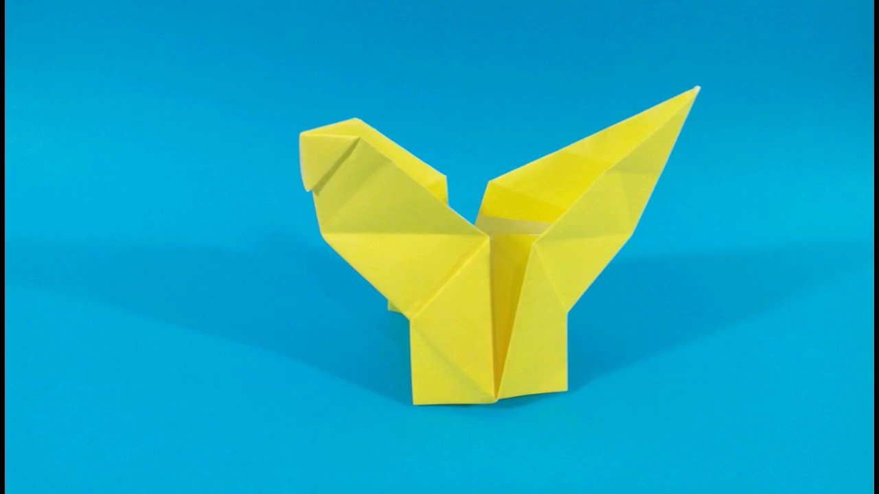 How to make chicken with paper - YouTube