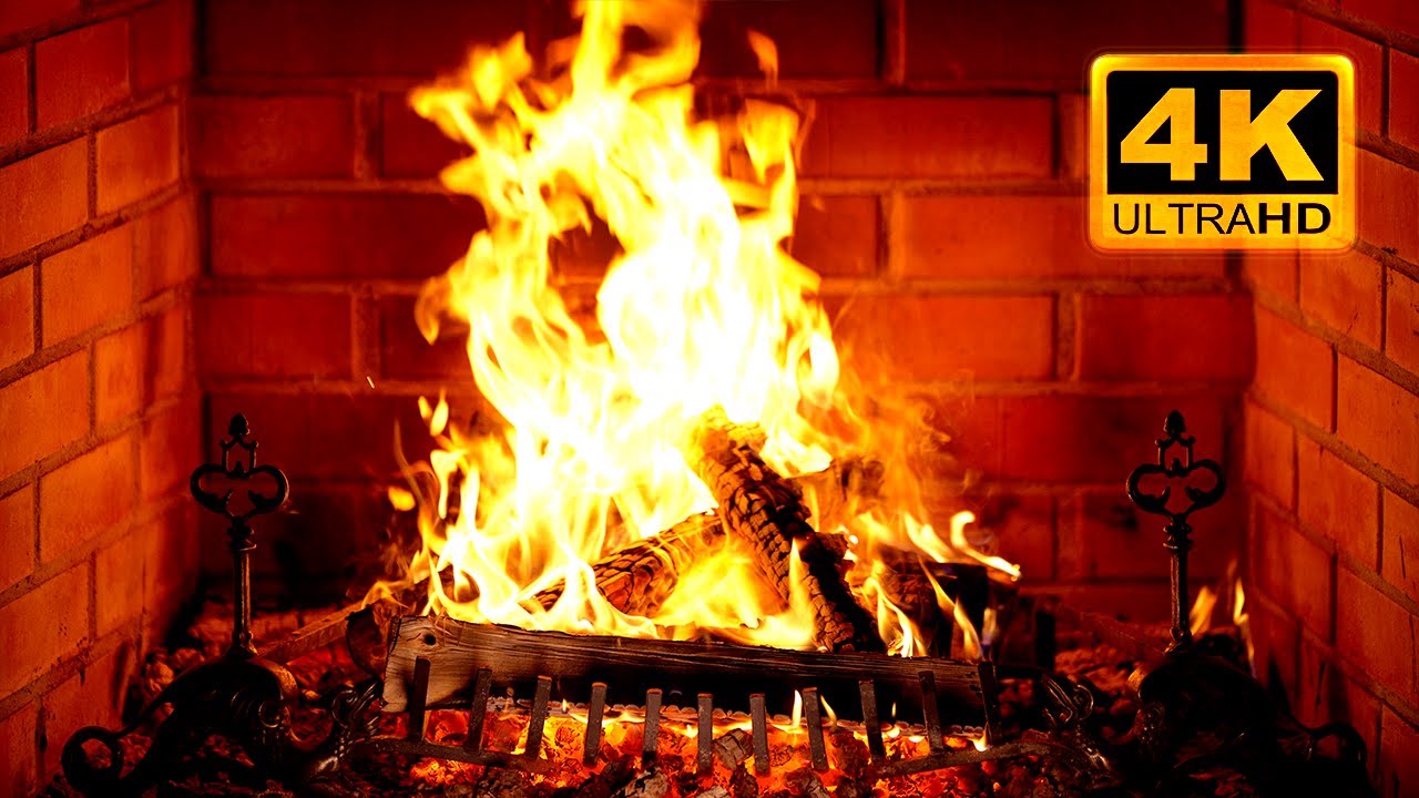 🔥 Fireplace NO ADS. Cozy Fireplace 4K Ultra HD - YouTube