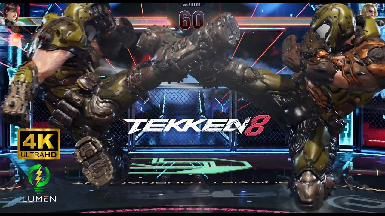 [RedOne] Tekken 8, All Characters Doom Slayer - YouTube