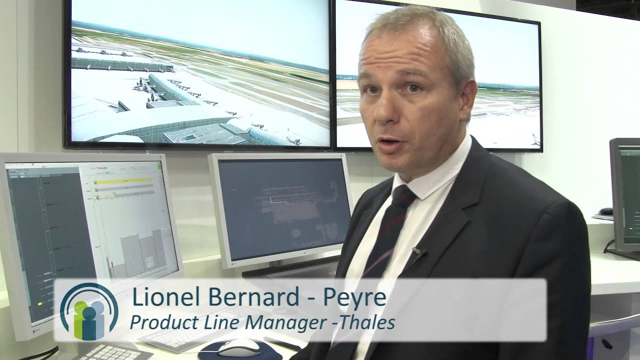 Thales at ATC Global 2015 Dubai Interview and demo of TopSky Tower ...