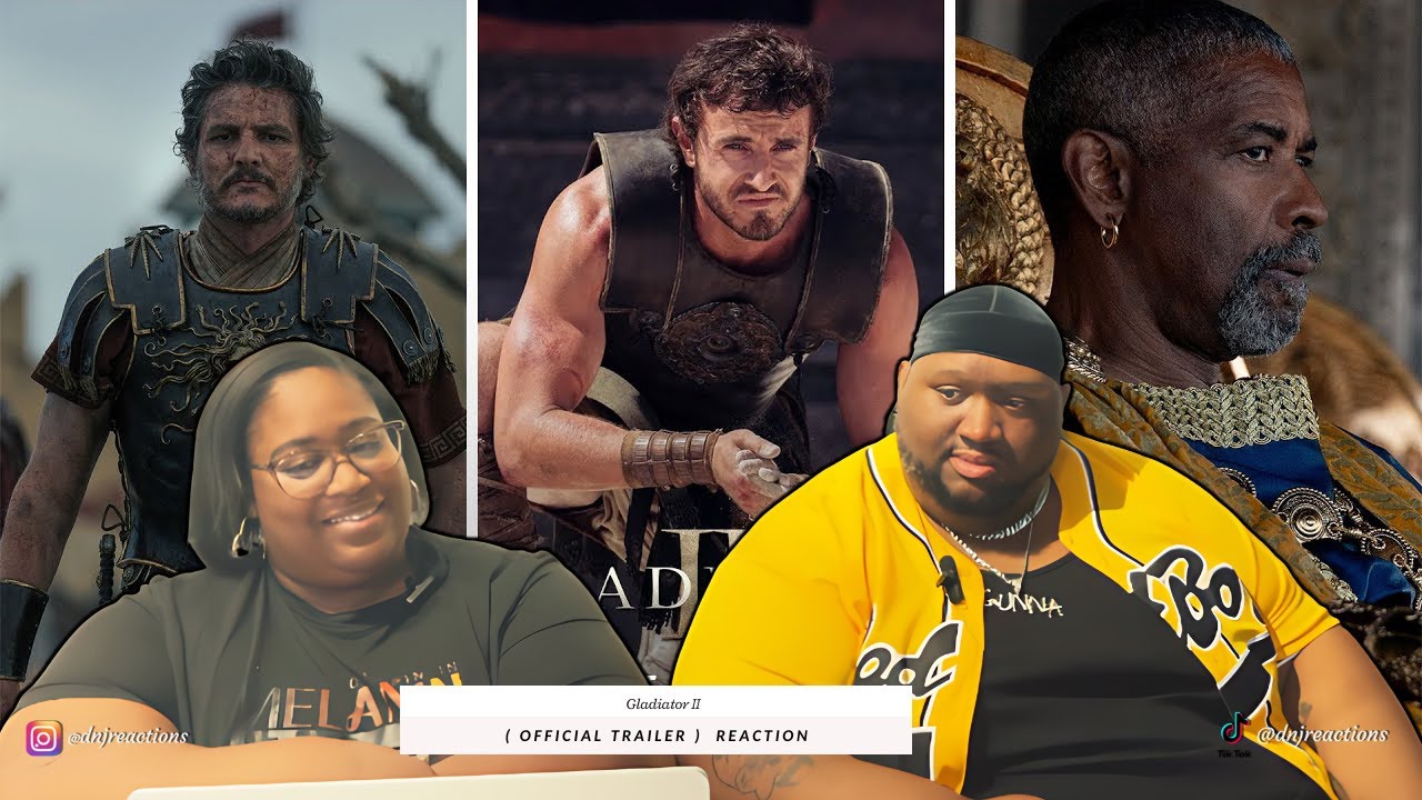 Couple React To Gladiator II | Official Trailer - YouTube
