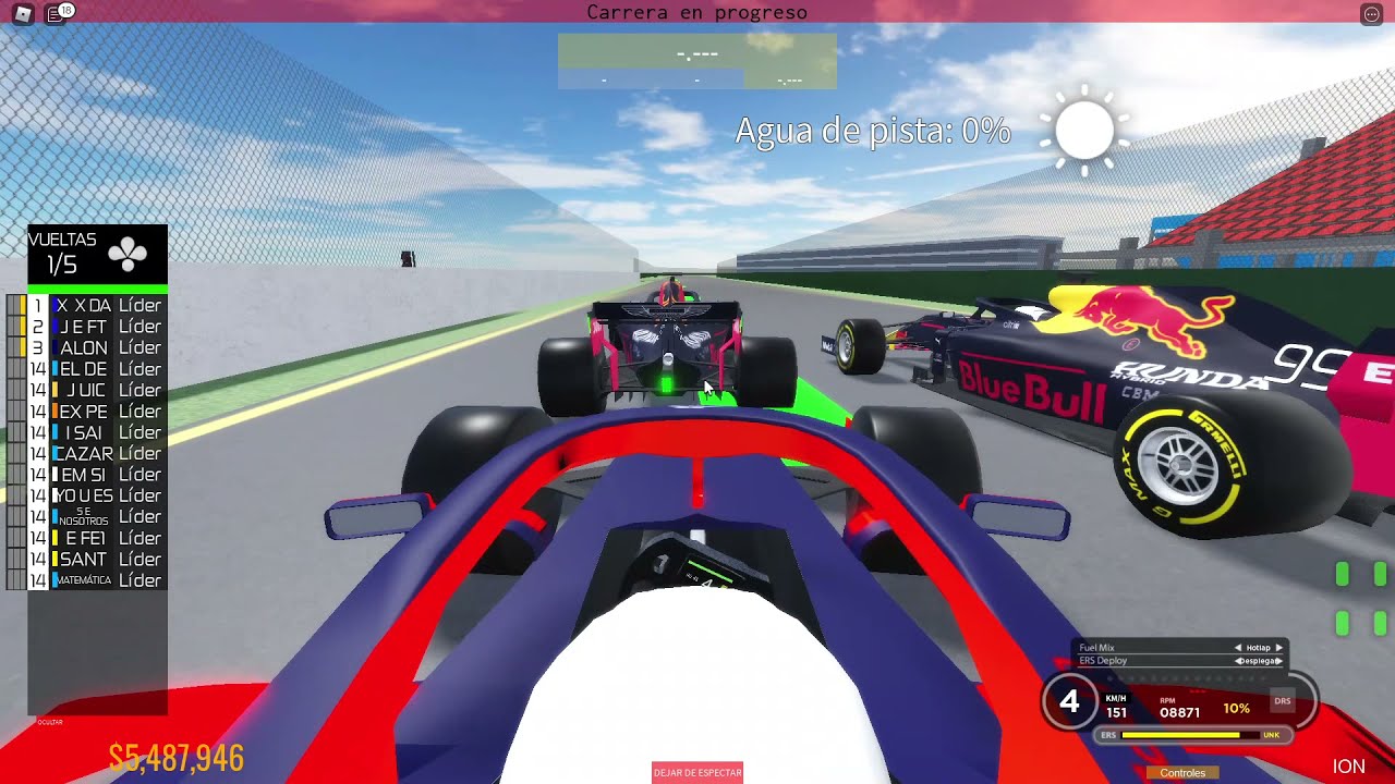 La Vida en La F1 | Ion Racing Roblox - YouTube