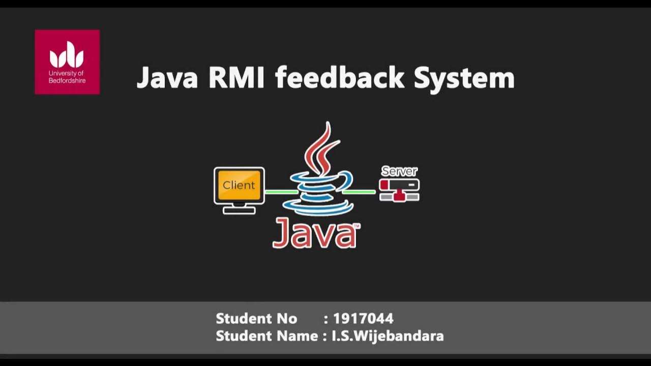 Java RMI Feedback System - YouTube