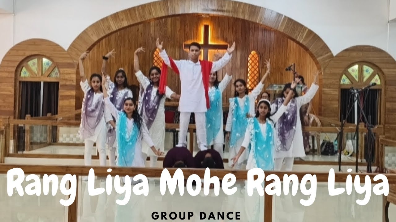 Rang Liya Mohe Rang Liya || Sunday School || Group Dance || Performance ...