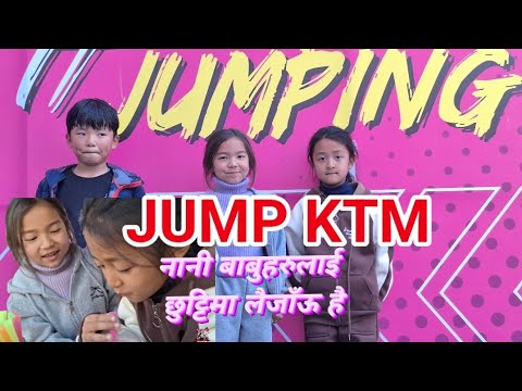fun time at Jump KTM Vlog | Nepal's first Trampoline park & Home made ...