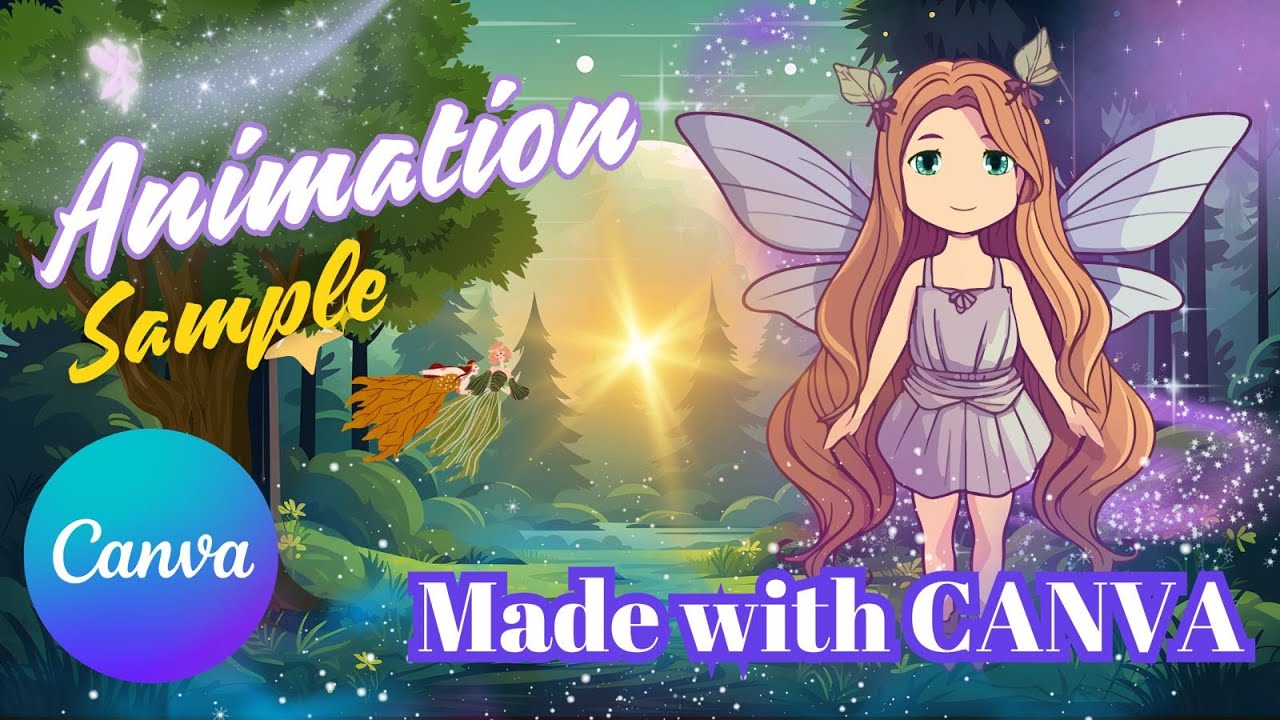 Magical Fairy Tale Animation Made with Canva | Animation Sample - YouTube