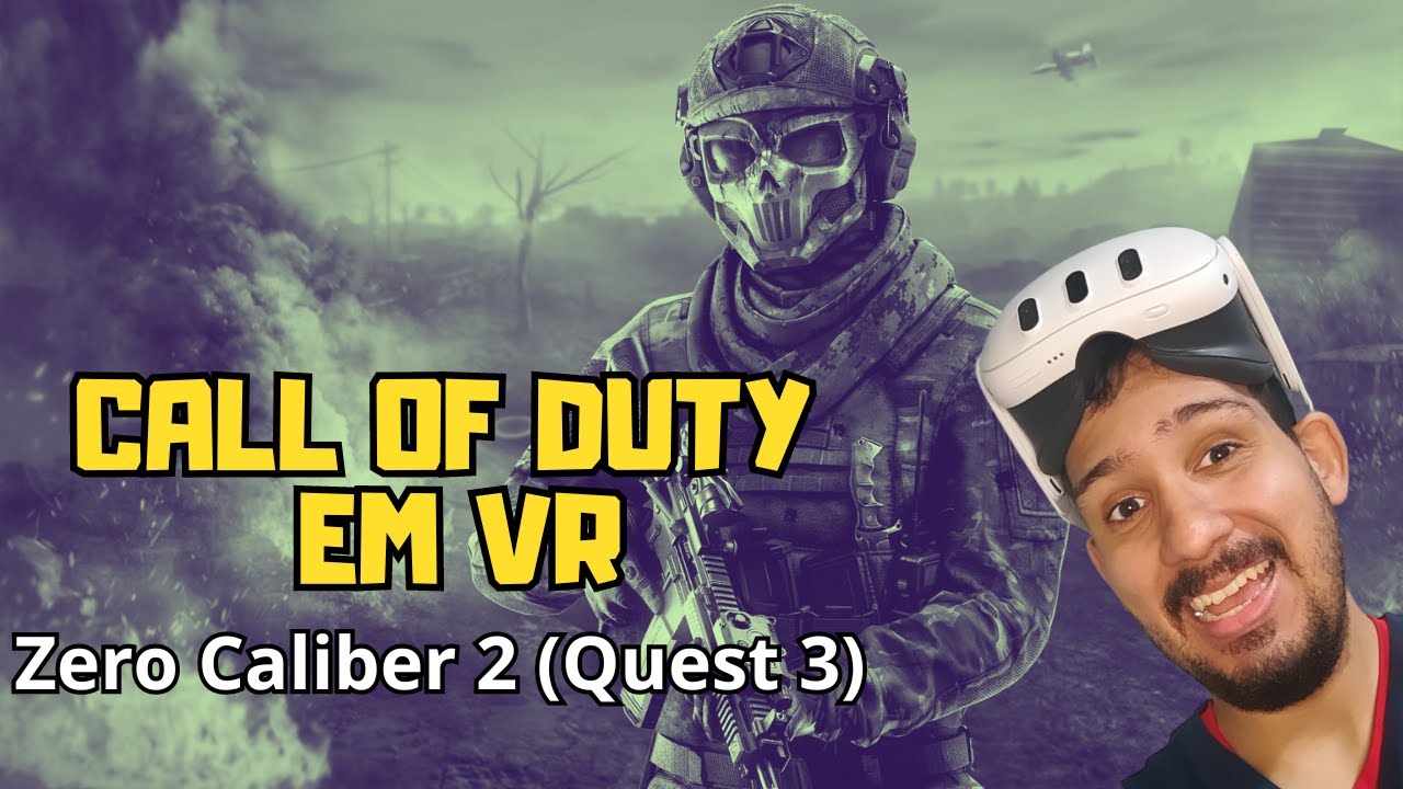 🕹️⚔️ Call of Duty em VR? Testamos Zero Caliber 2 no Quest 3! 😱 - YouTube
