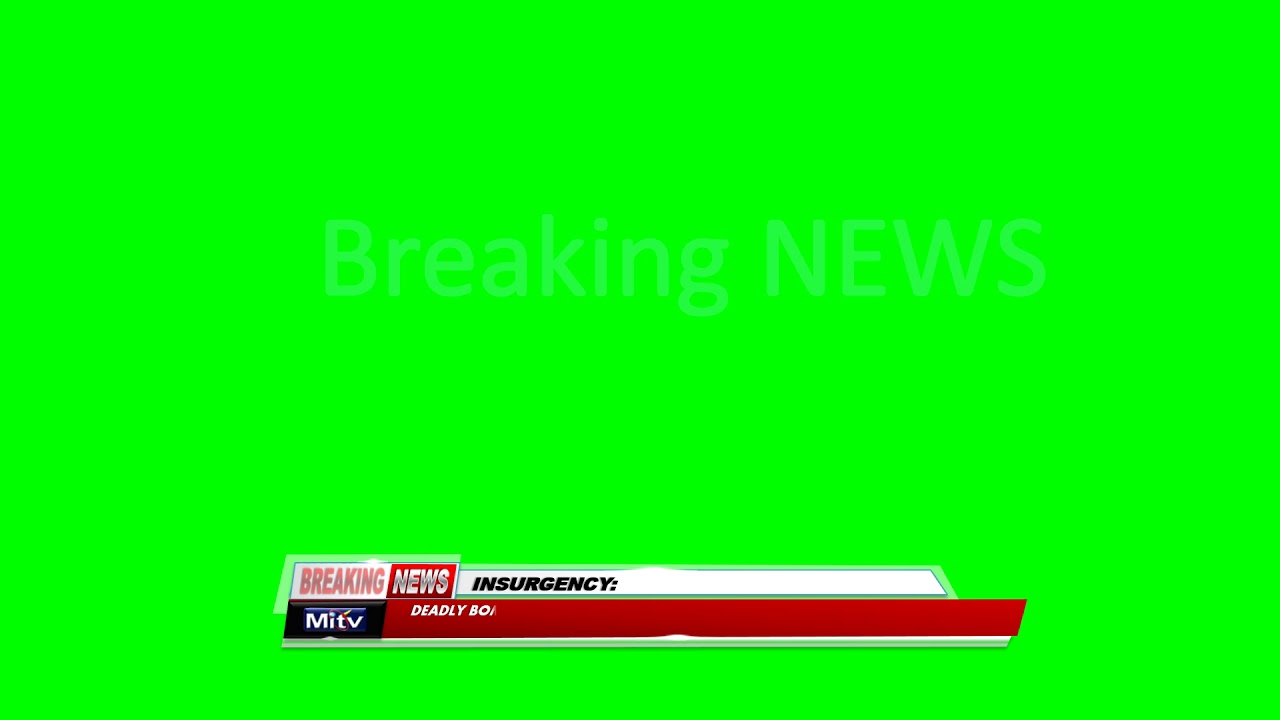 BREAKING NEWS BAR BY REMAD1 - YouTube