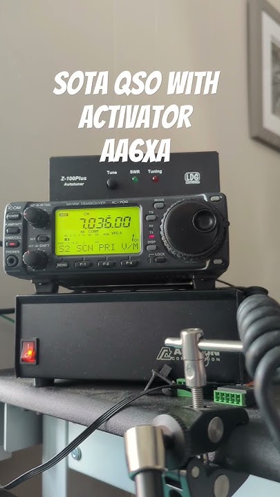 Quick #SOTA QSO with AA6XA #hamradio #shorts - YouTube