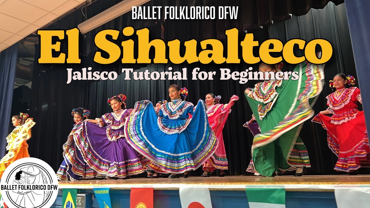 El Sihualteco: Jalisco, Ballet Folklorico Tutorial for Beginners - YouTube