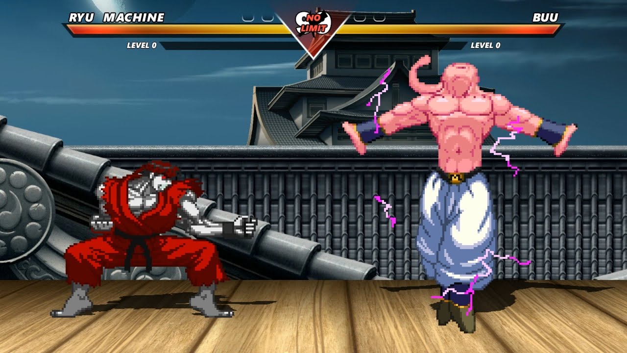 RYU MACHINE vs BUU - Highest Level Incredible Epic Fight! - YouTube
