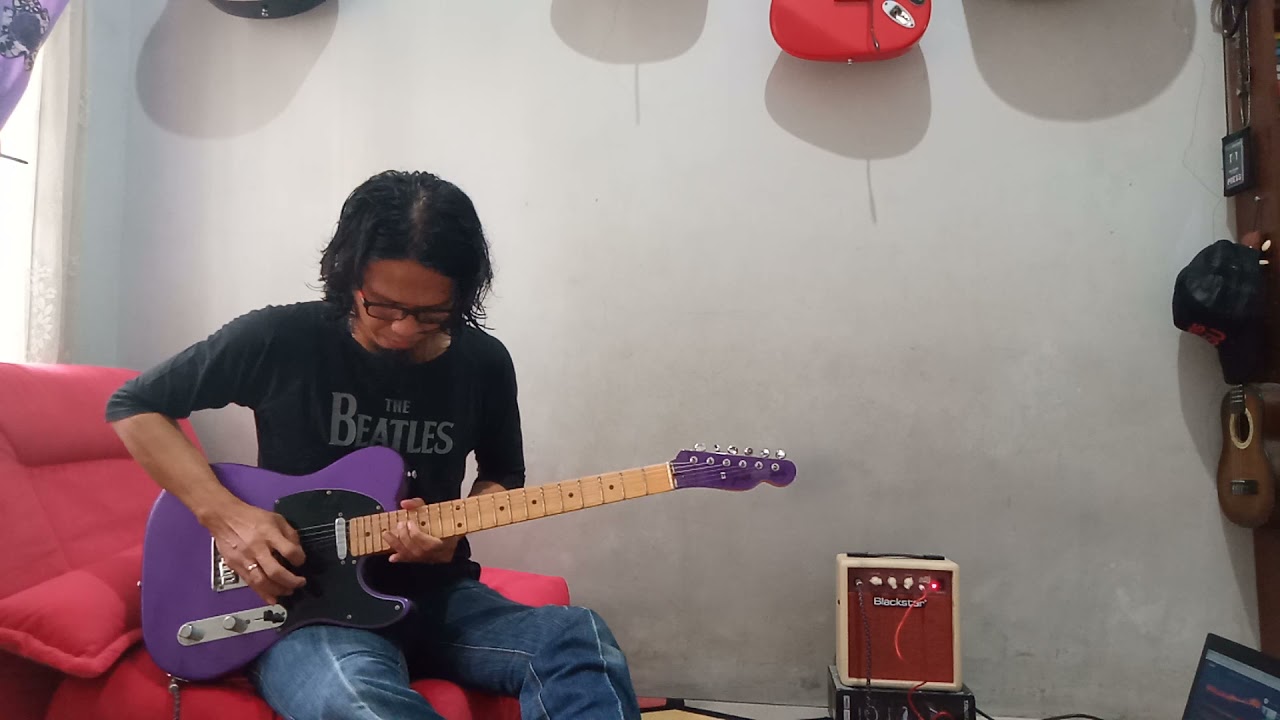Leon Haines Band Guitar Solo Cover - I Wanna See You Now - YouTube