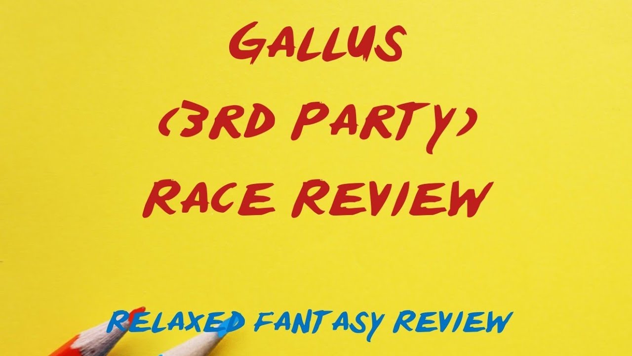 Gallus (from Humblewood) Race Review - DnD 5e - YouTube