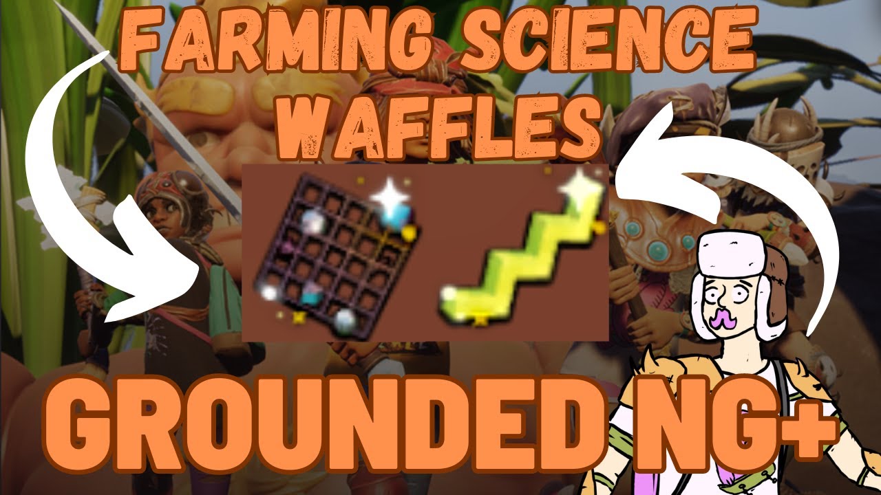 QUICK and EASY Science Crinkle and Waffle farming! | Grounded Tutorials - YouTube