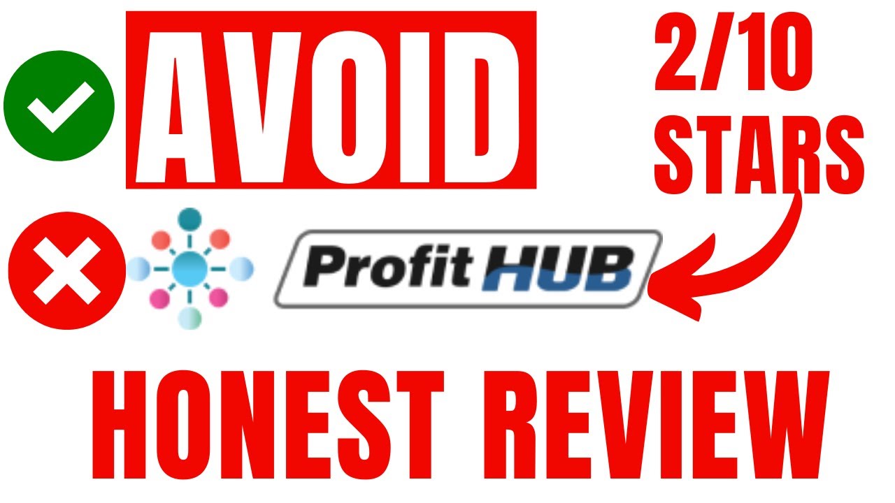 ProfitHub Review 🛑 STOP 🛑 2/10 Stars AVOID ProfitHub Honest Review ⛔️ ...