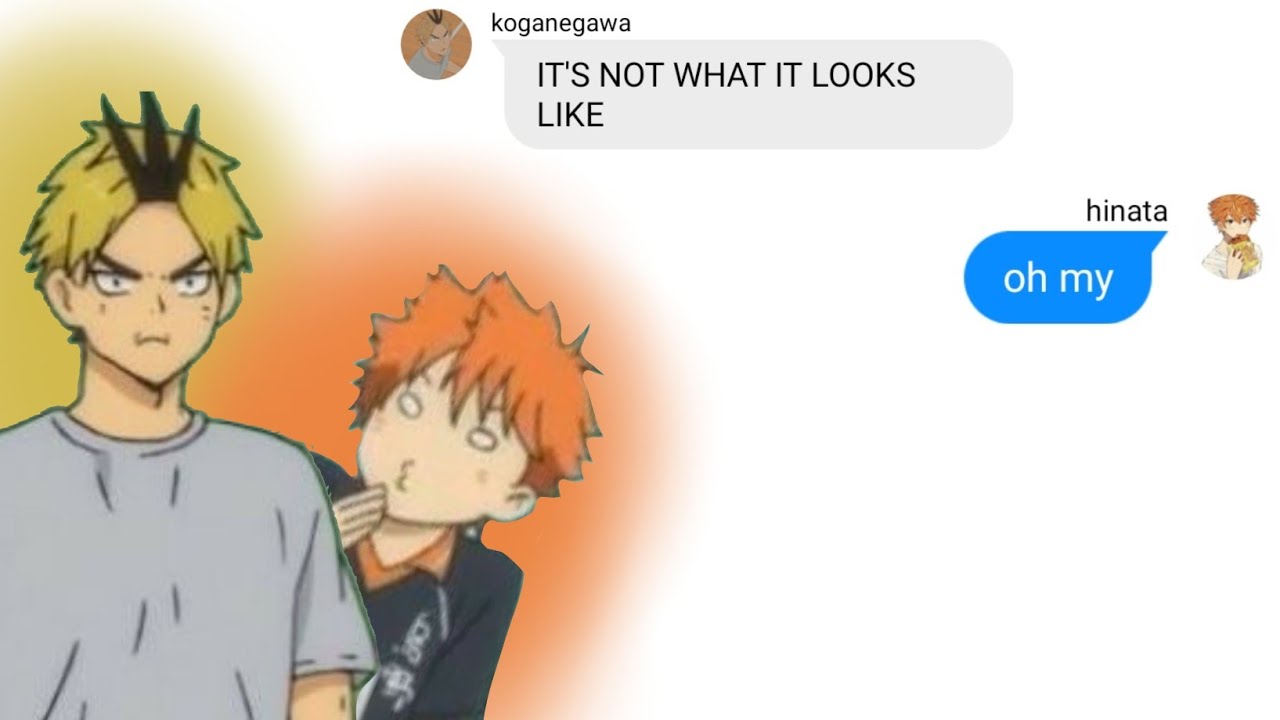 it's not what it looks like! / haikyuu / KogaGoshi? / very short video ...