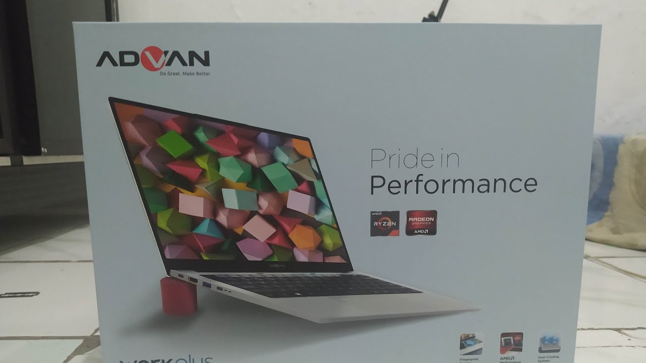 Unboxing Advan workplus - YouTube