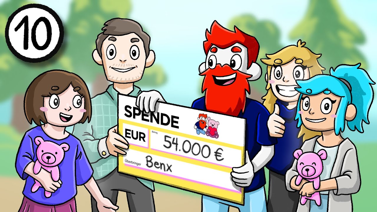 54.000€ SPENDE von BENX! - Die Drei Rabauken - YouTube Music
