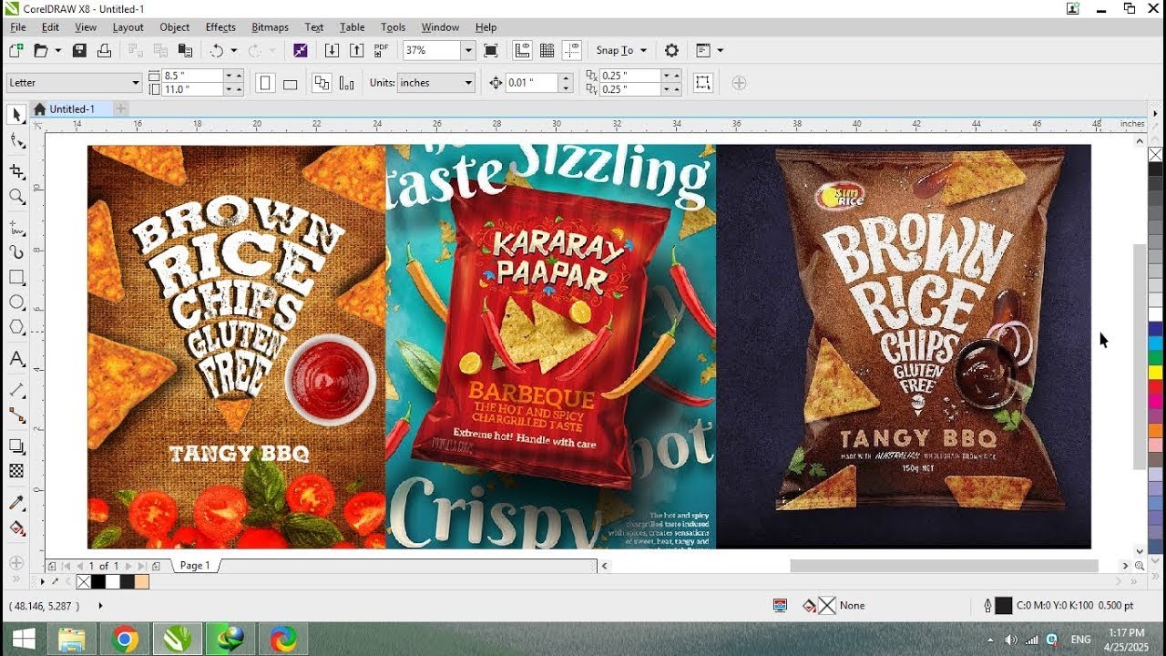 Professional Skills for Create Chips Wrapper Design Using Coreldraw ...