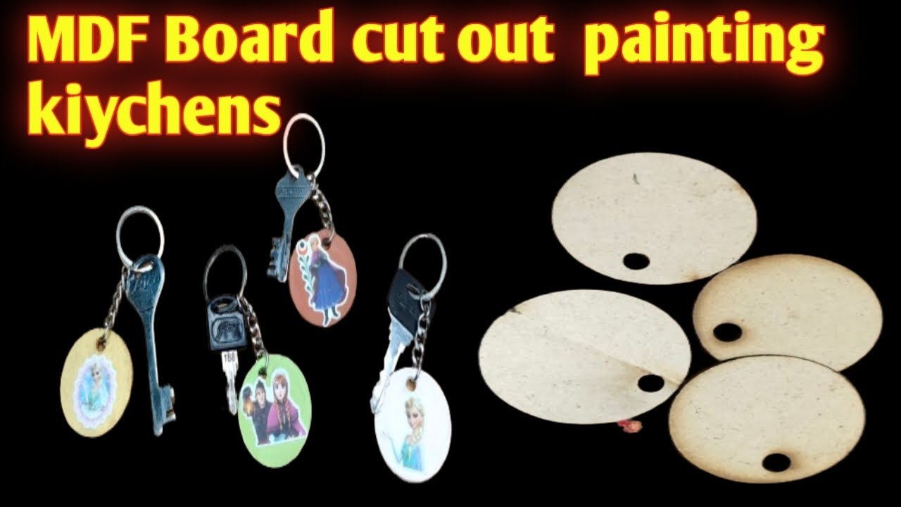 DIY MDF Board cut out painting kiychens #mdf #diy #sakshicraft # ...