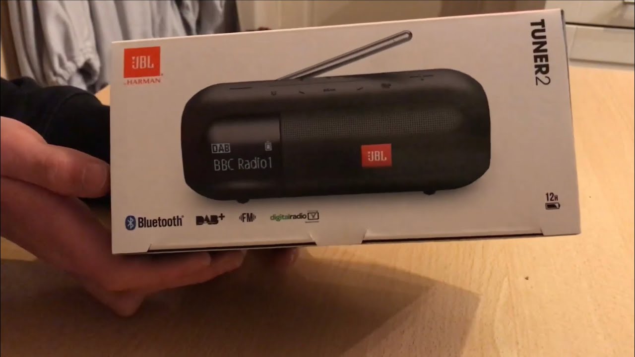 Nieuwe jbl tuner 2 unboxing en test - YouTube