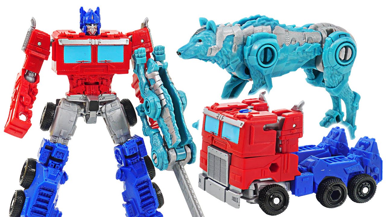 Transformers: Rise of The Beasts Optimus Prime & Chainclaw ...
