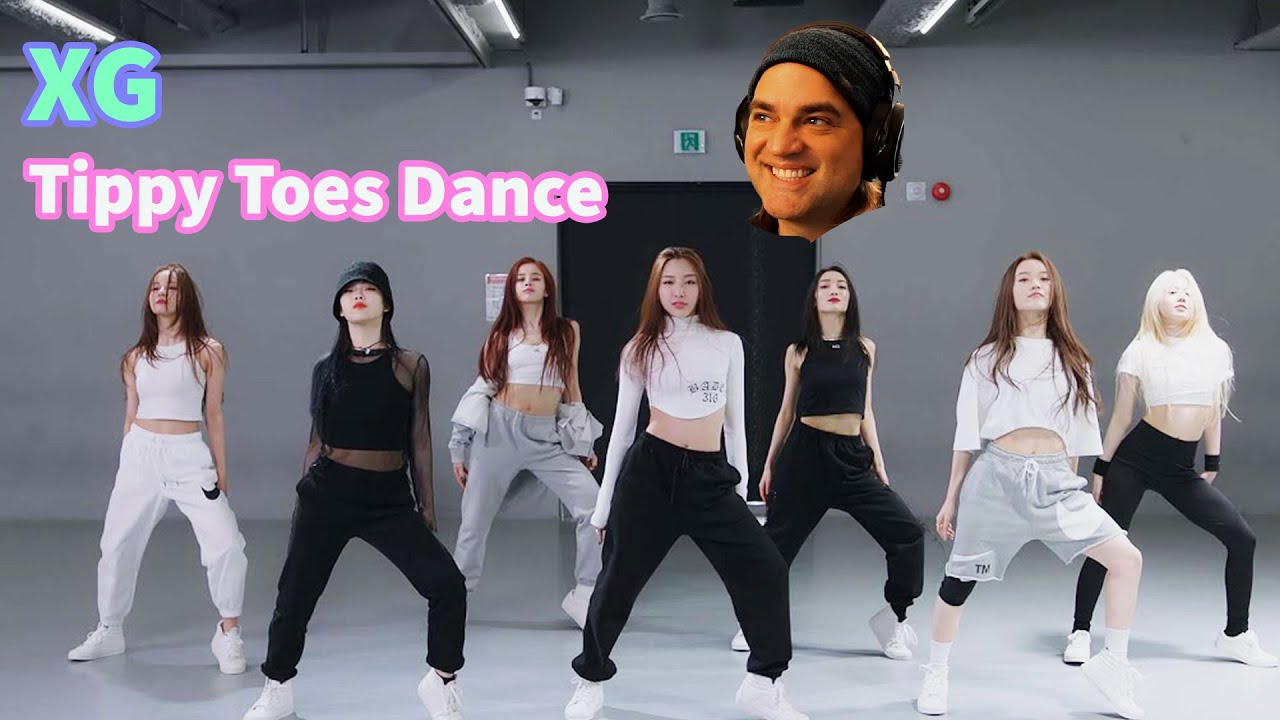 XG - Tippy Toes Dance Practice Reaction Highlights & Comments - YouTube