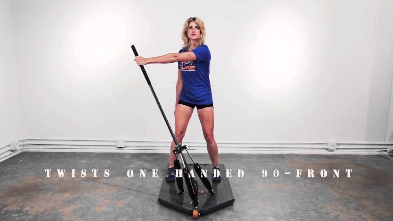 180 Twist One Handed 90 Degree - YouTube