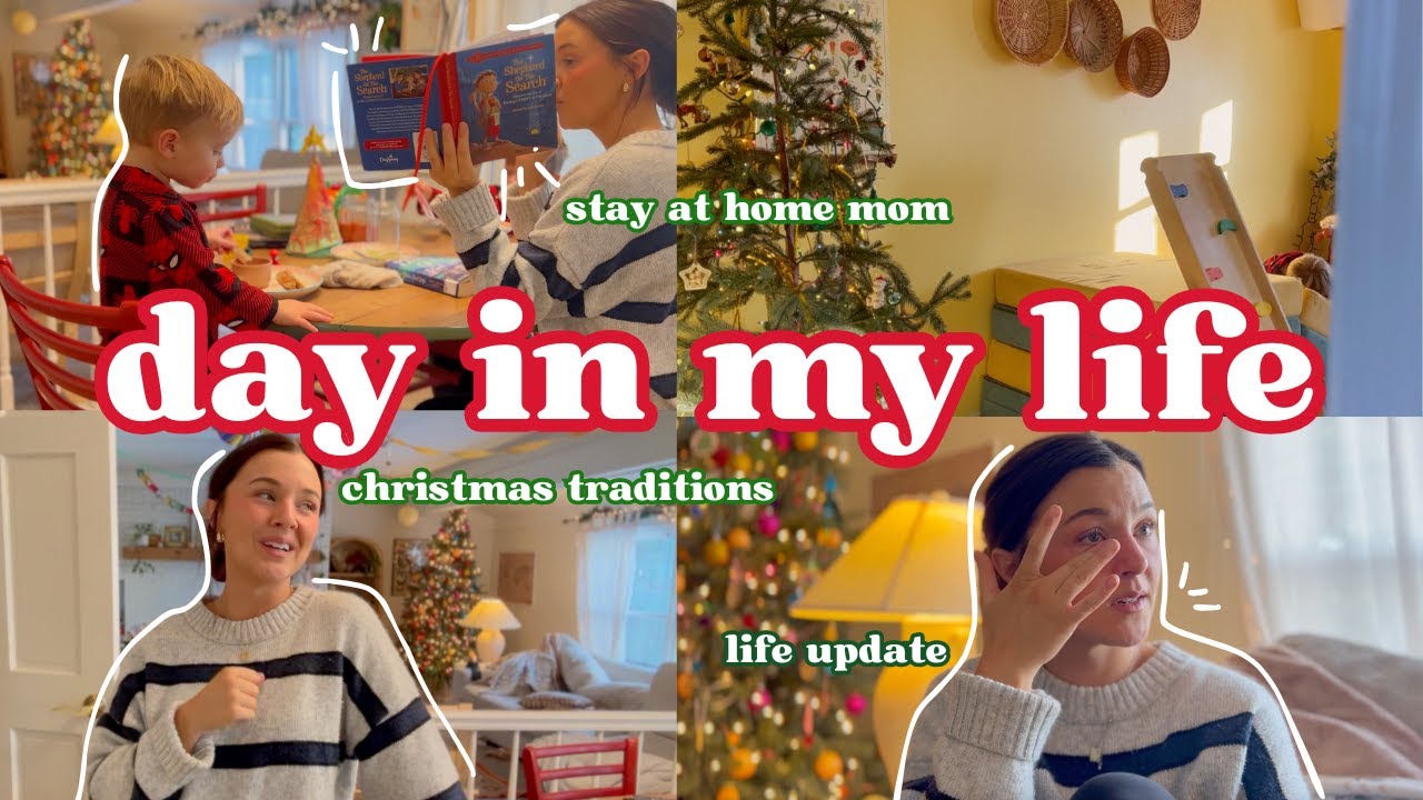 day in my life...christmas things & a life update - YouTube