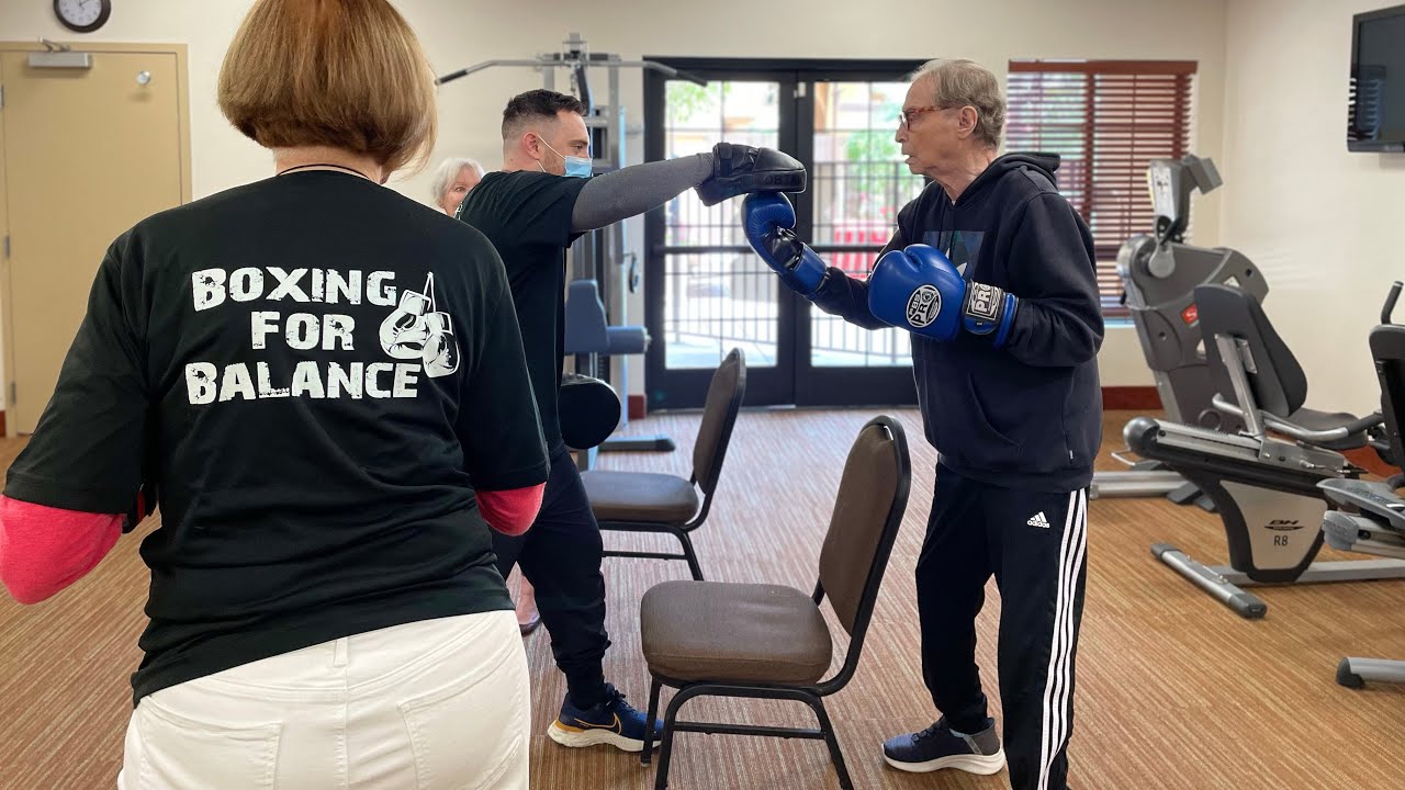 Boxing for Balance Footage + Testimonials - YouTube