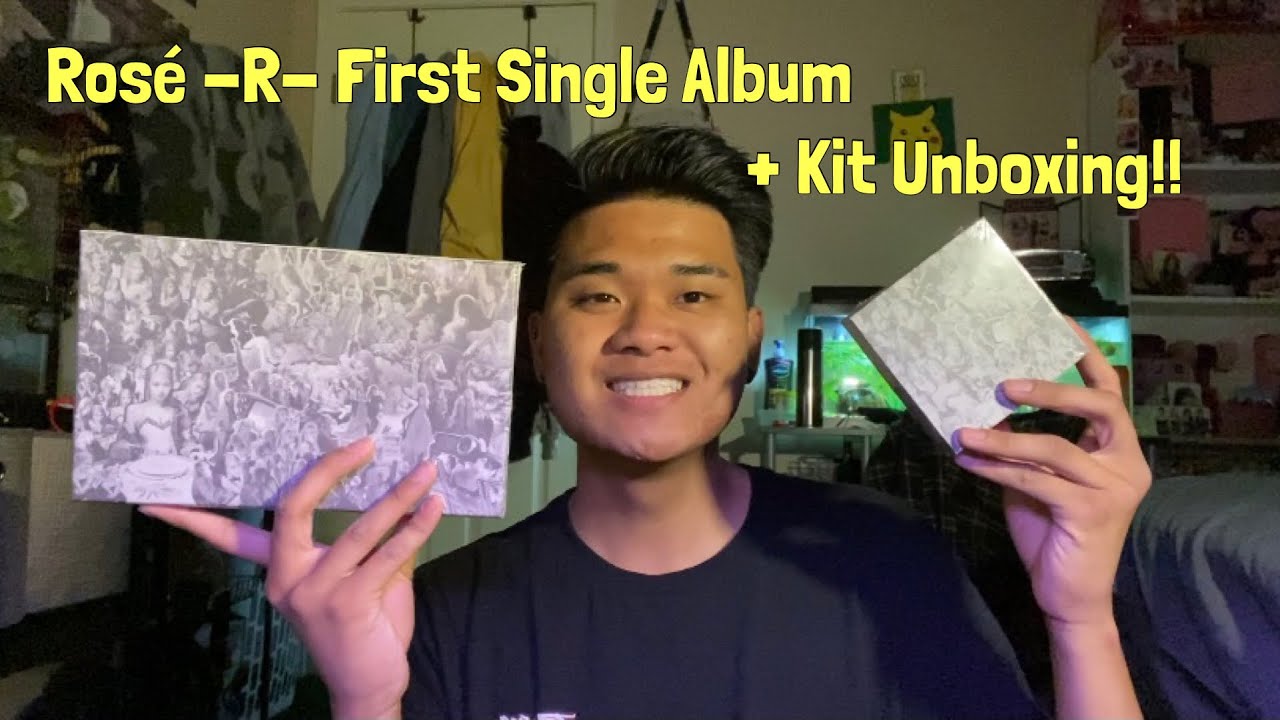 Rosé- First Single Album + Kit Unboxing (Read Description) - YouTube