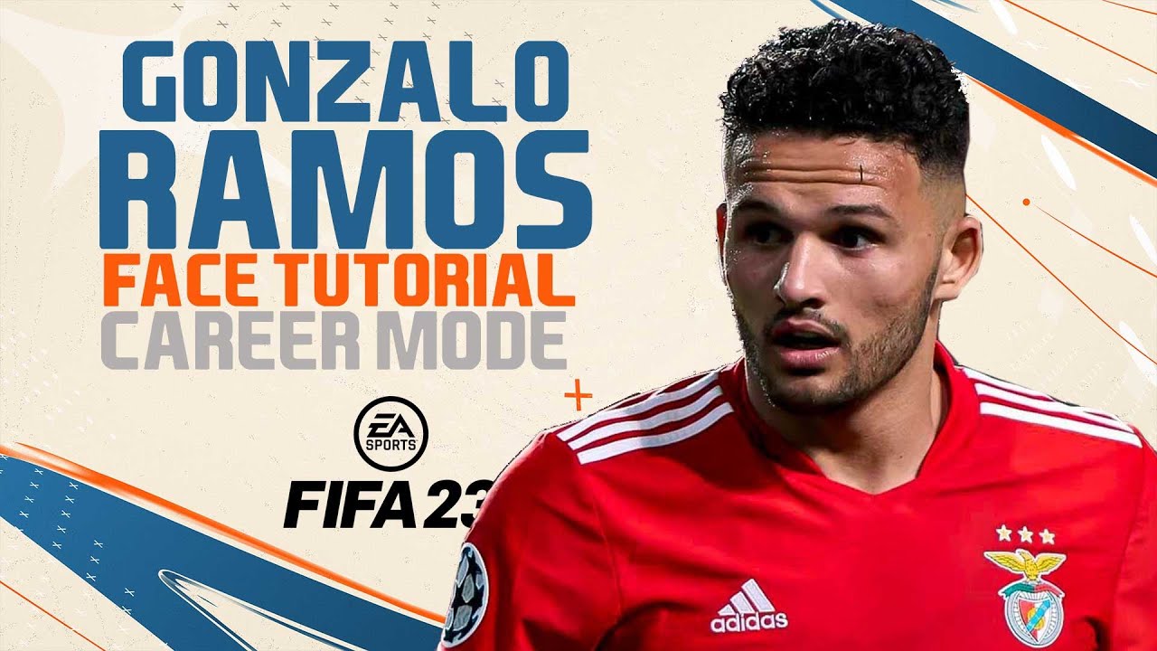 GONÇALO RAMOS FACE FIFA 23 Pro Clubs Face Creation LOOK ALIKE PORTUGAL ...