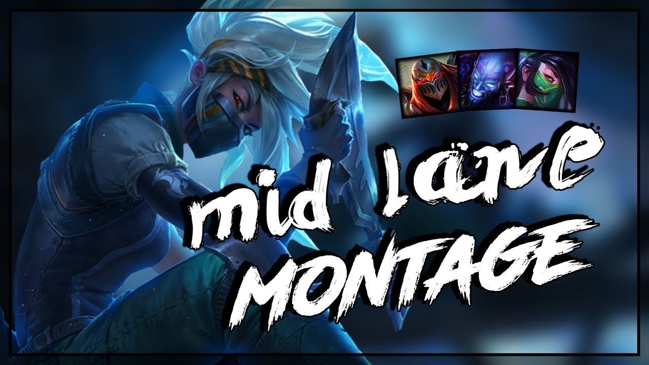 League of Legends l MID LANER PLAYS montage 2018 - YouTube