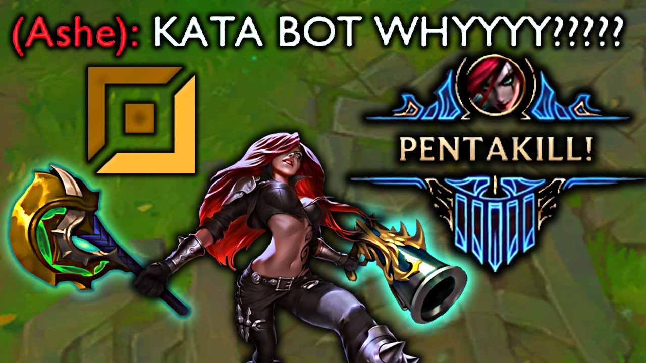 NERF KATARINA BOT ADC PLSSS - YouTube