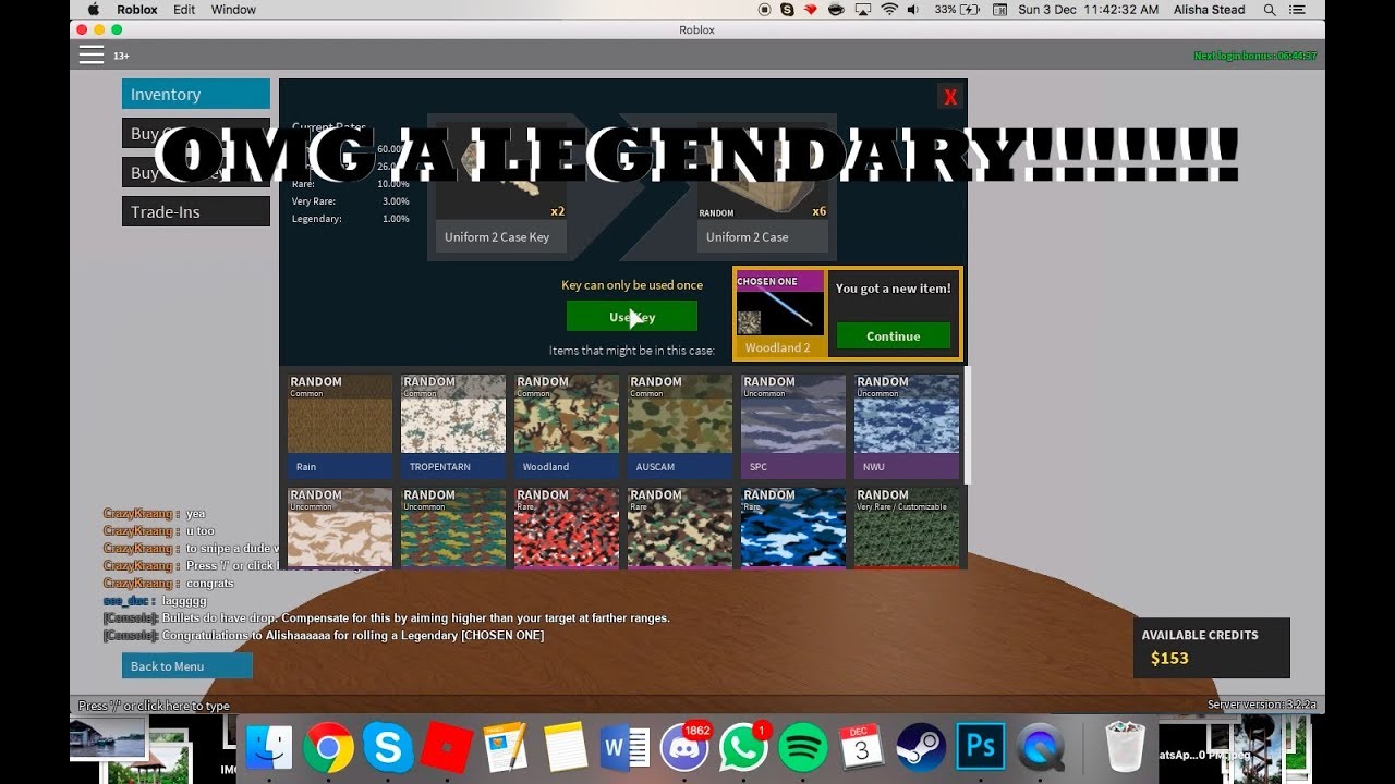OPENING CASES IN PHANTOM FORCES!!! GOT A LEGENDARY!!!! - YouTube