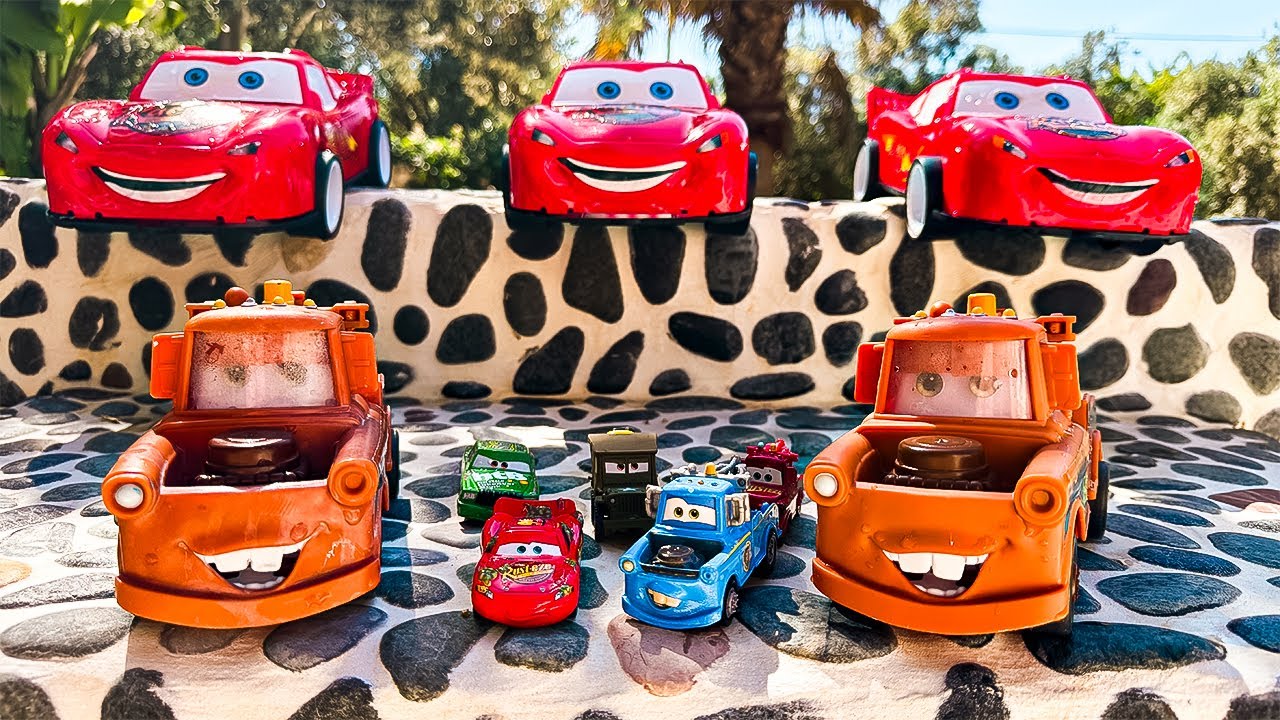 More than 50 Toy Cars Mini Car & Big Mac Trailer | Car Videos For Kids ...
