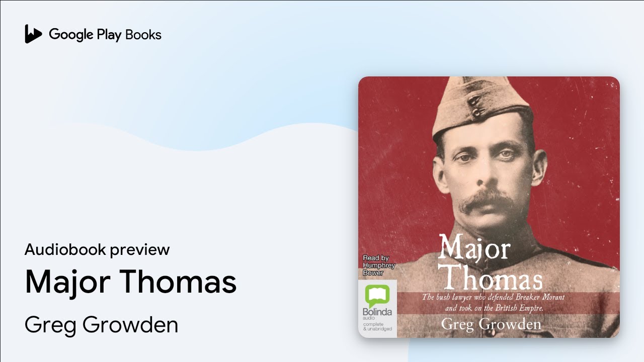 Major Thomas by Greg Growden · Audiobook preview - YouTube
