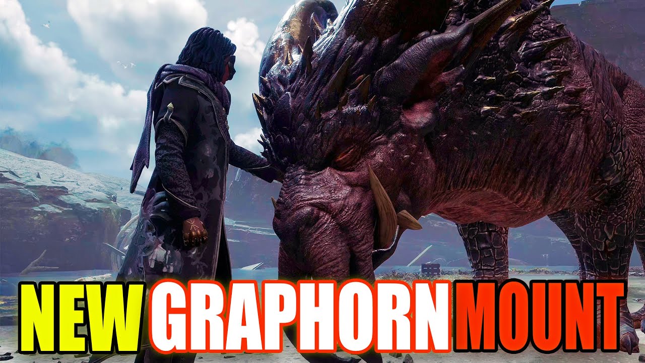 Hogwarts Legacy Graphorn BEST Mount? - YouTube