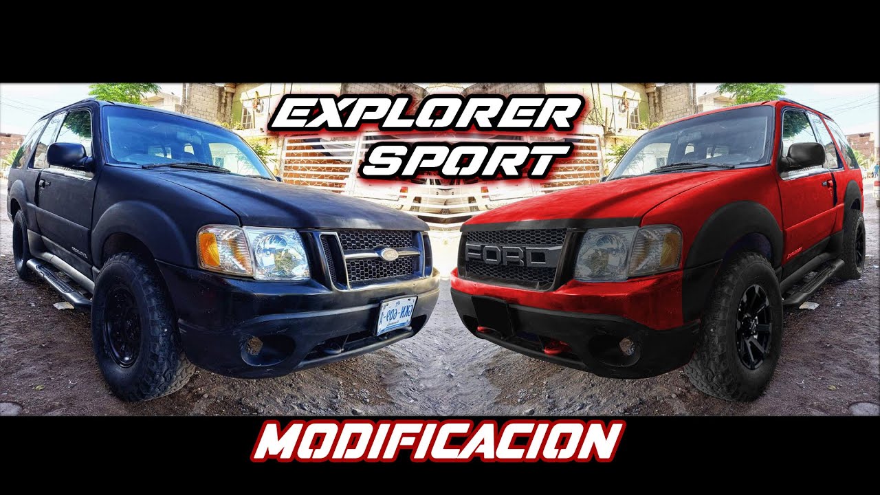 Modificacion Exterior De La Ford Explorer Sport Con Parrilla Ford ...