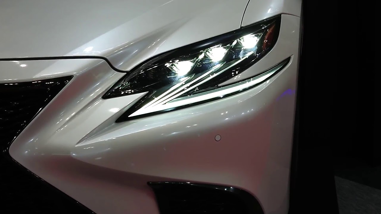 2018 LEXUS LS LS500 LS500h Headlight Unit Review - YouTube