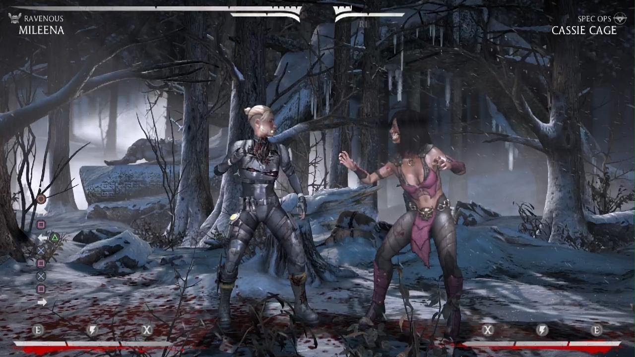 Mortal Kombat X_Mileena / Ball Roll special attack/essential for ...