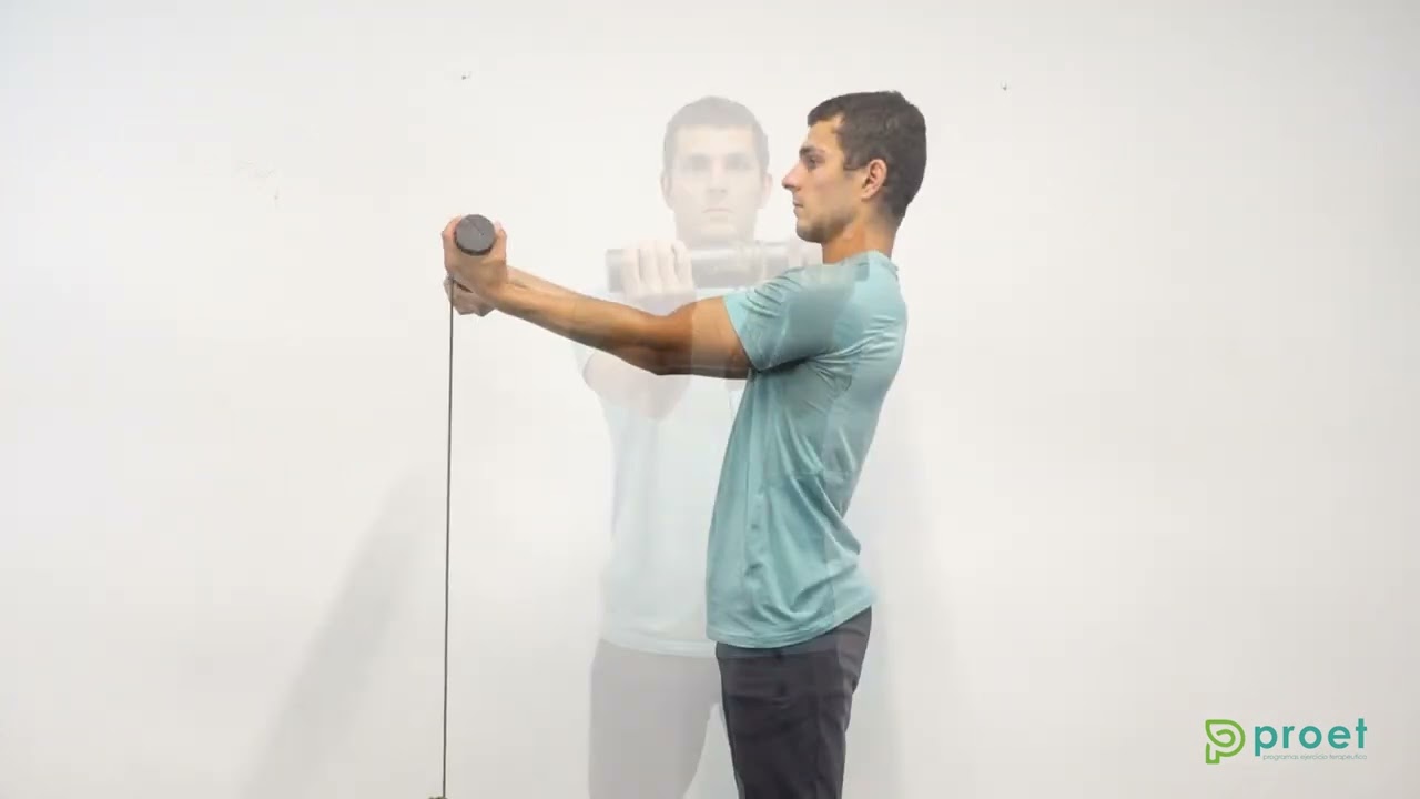 130. Enrollar cuerda con mancuerna en supinación - YouTube