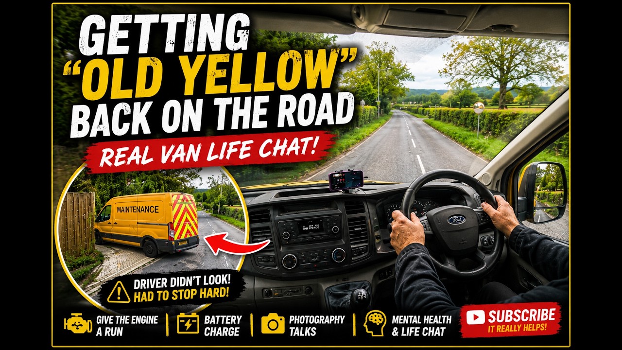 Getting “Old Yellow” Back on the Road | Real Van Life Chat - YouTube