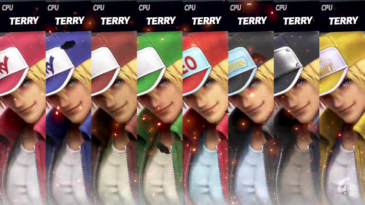 Super Smash Bros. Ultimate: 8 Player Terry Battle - YouTube