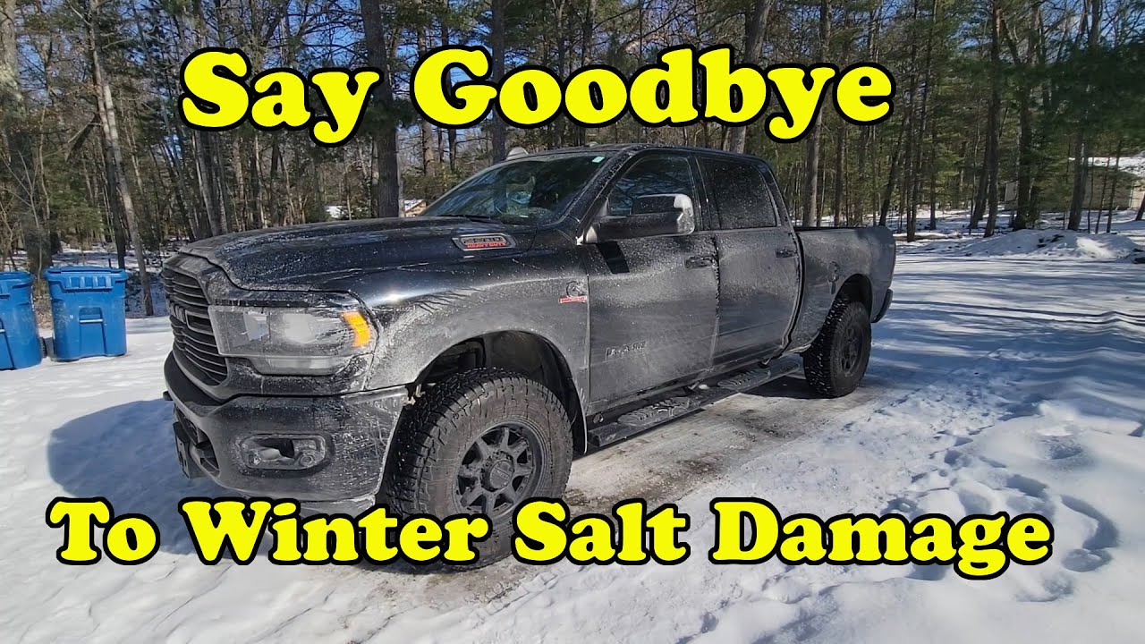 How To Prevent Winter Salt Damage To Your Truck - YouTube