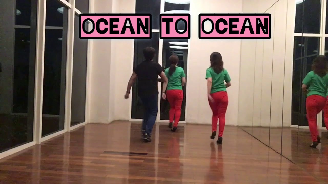 Ocean to Ocean Line dance - YouTube