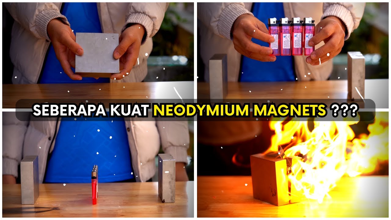 Magnet Neodymium !! Magnet Terkuat di Dunia !! - YouTube