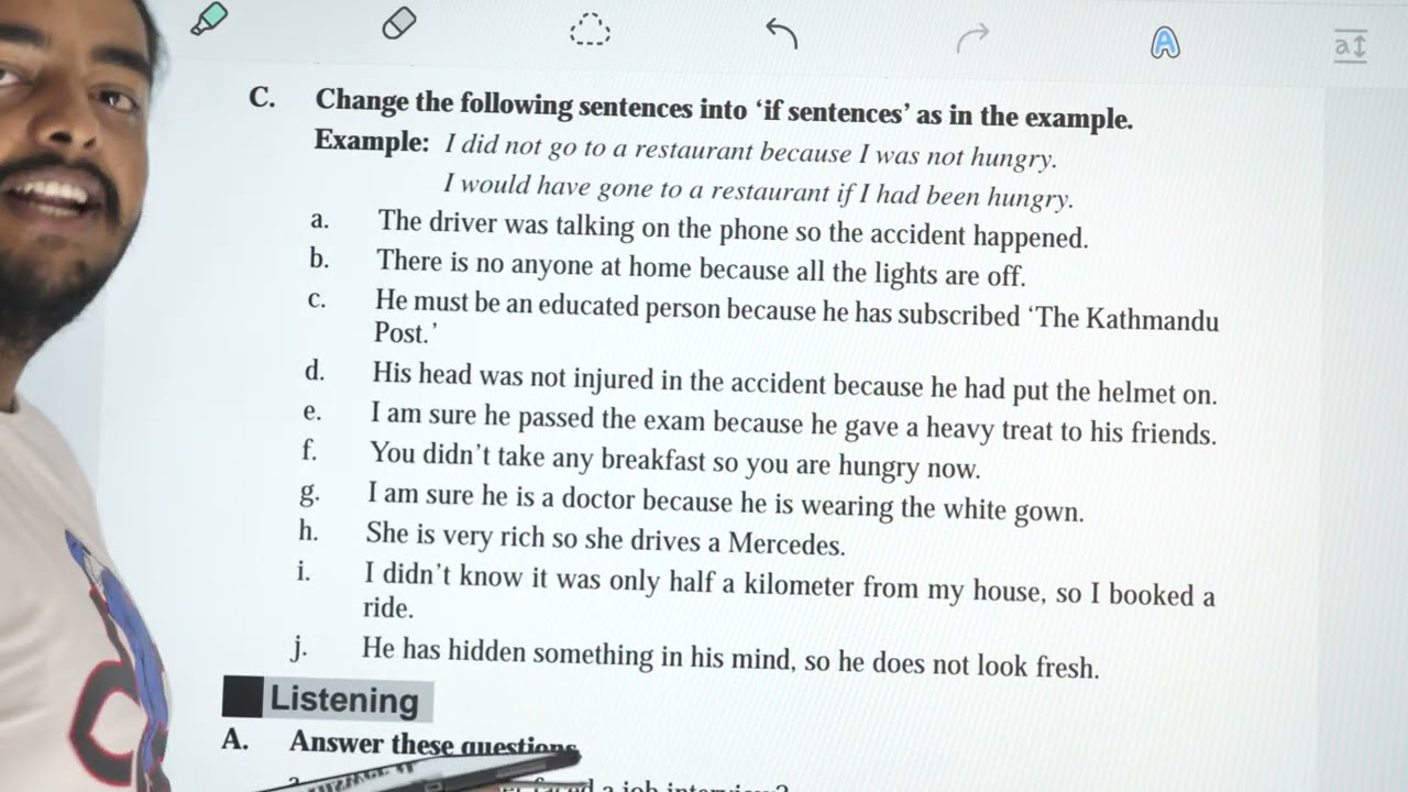 Class 12 | Unit 10 | Conditional Sentences | English | New Course ...