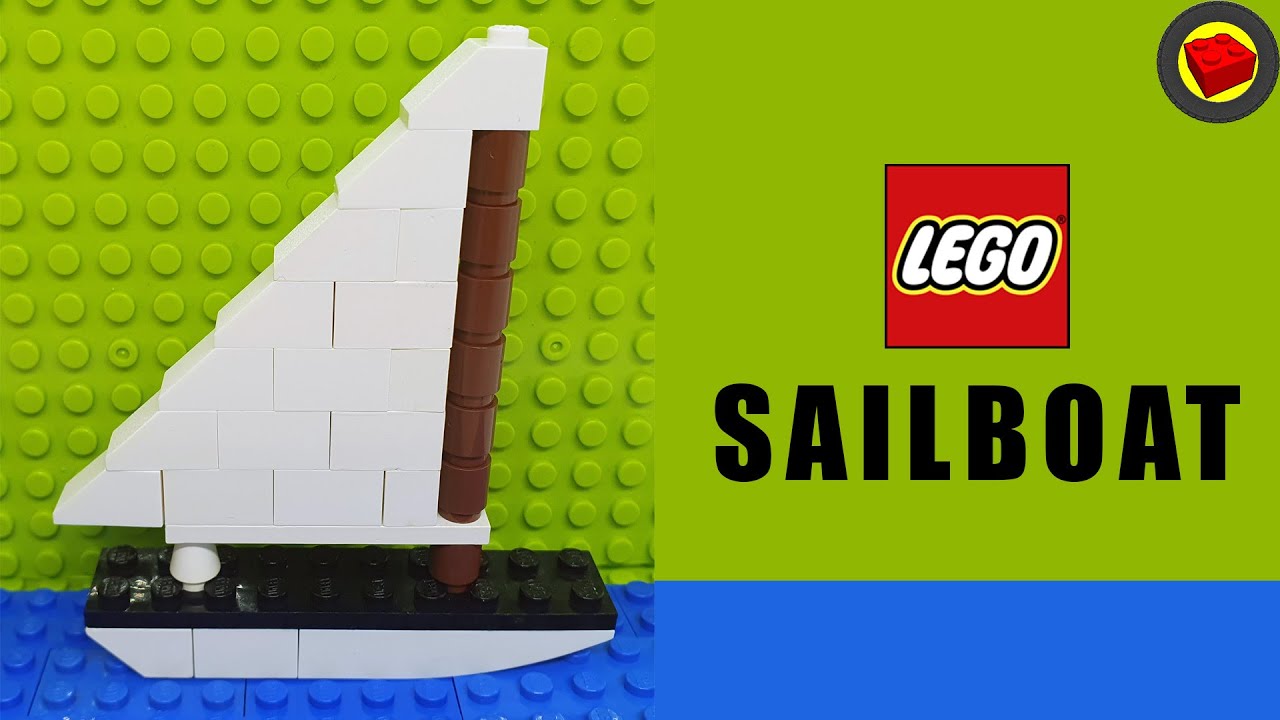 LEGO Sailboat MOC Building Instructions / Bricks and Wheels - YouTube